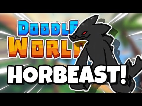 Horbeast is INCREDIBLY STRONG! It's kind of scary tbh... - Doodle World PvP