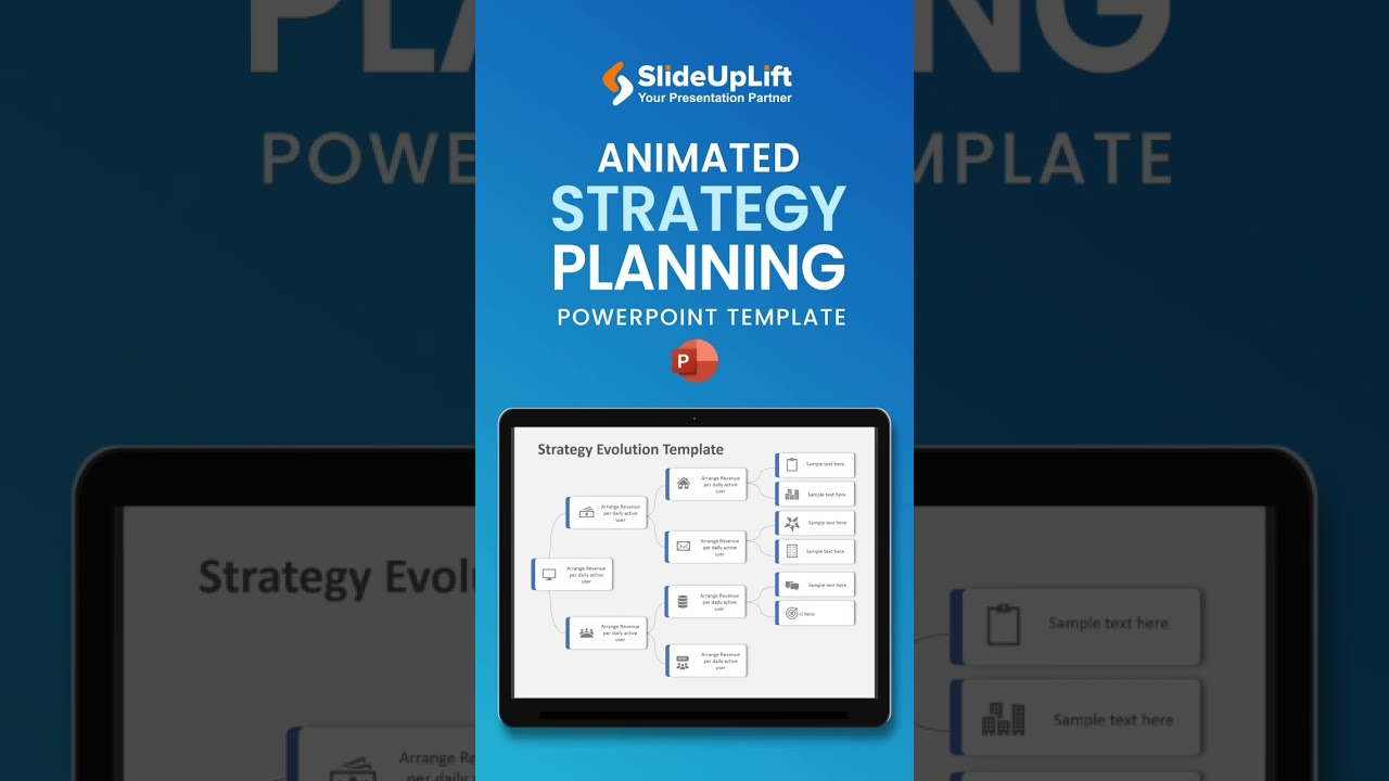 Animated Strategy Planning PowerPoint Template #presentation #powerpoint #tipsandtricks #shorts