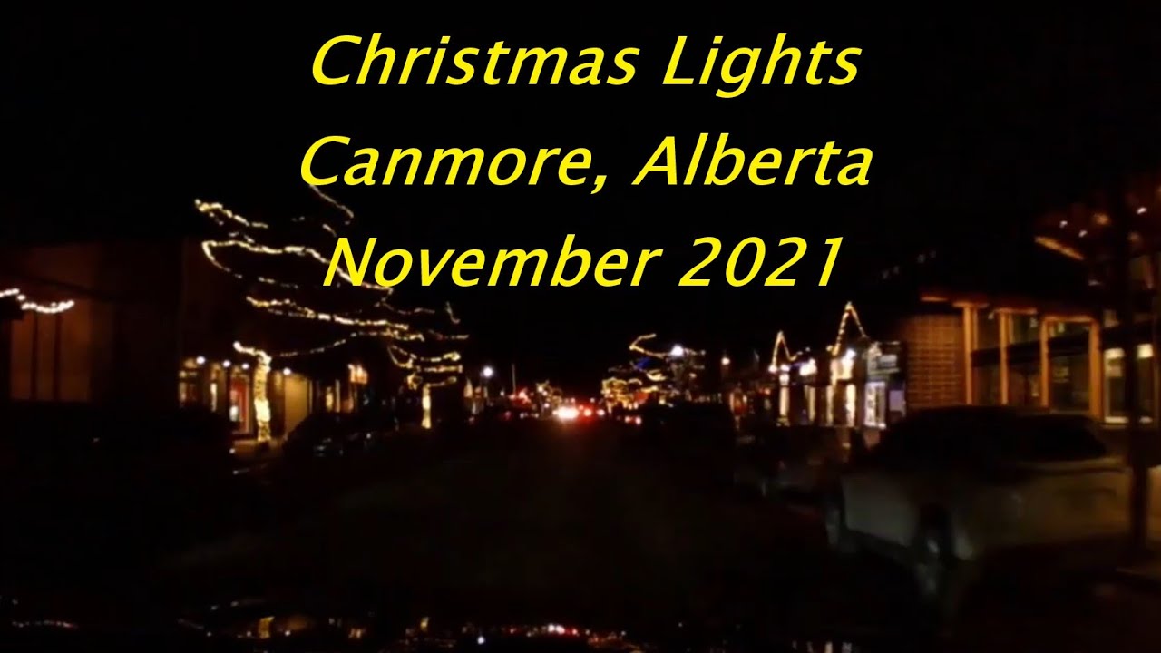 2021 Canmore Christmas Lights 1080p