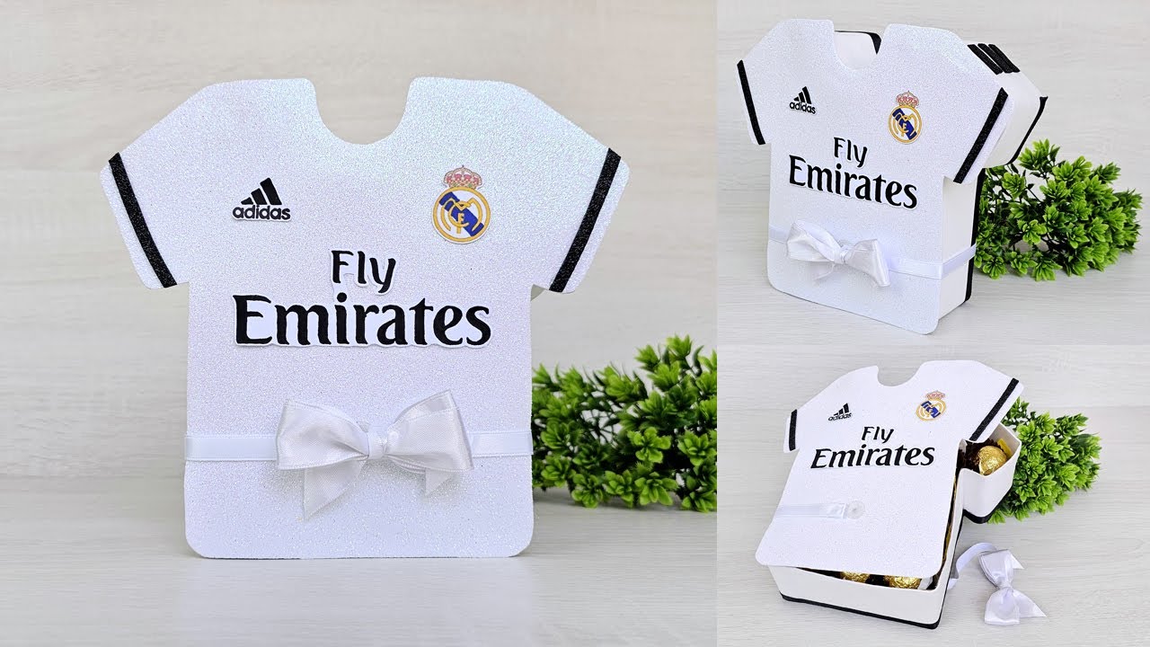 Te enseño a hacer este detalle especial para el Día del Padre - Caja de regalo del Real Madrid
