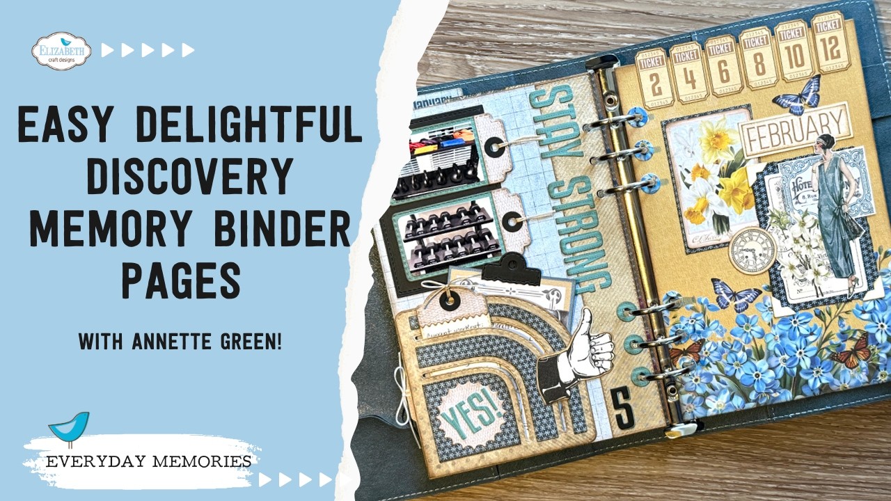 Easy Delightful Discovery Memory Binder Pages