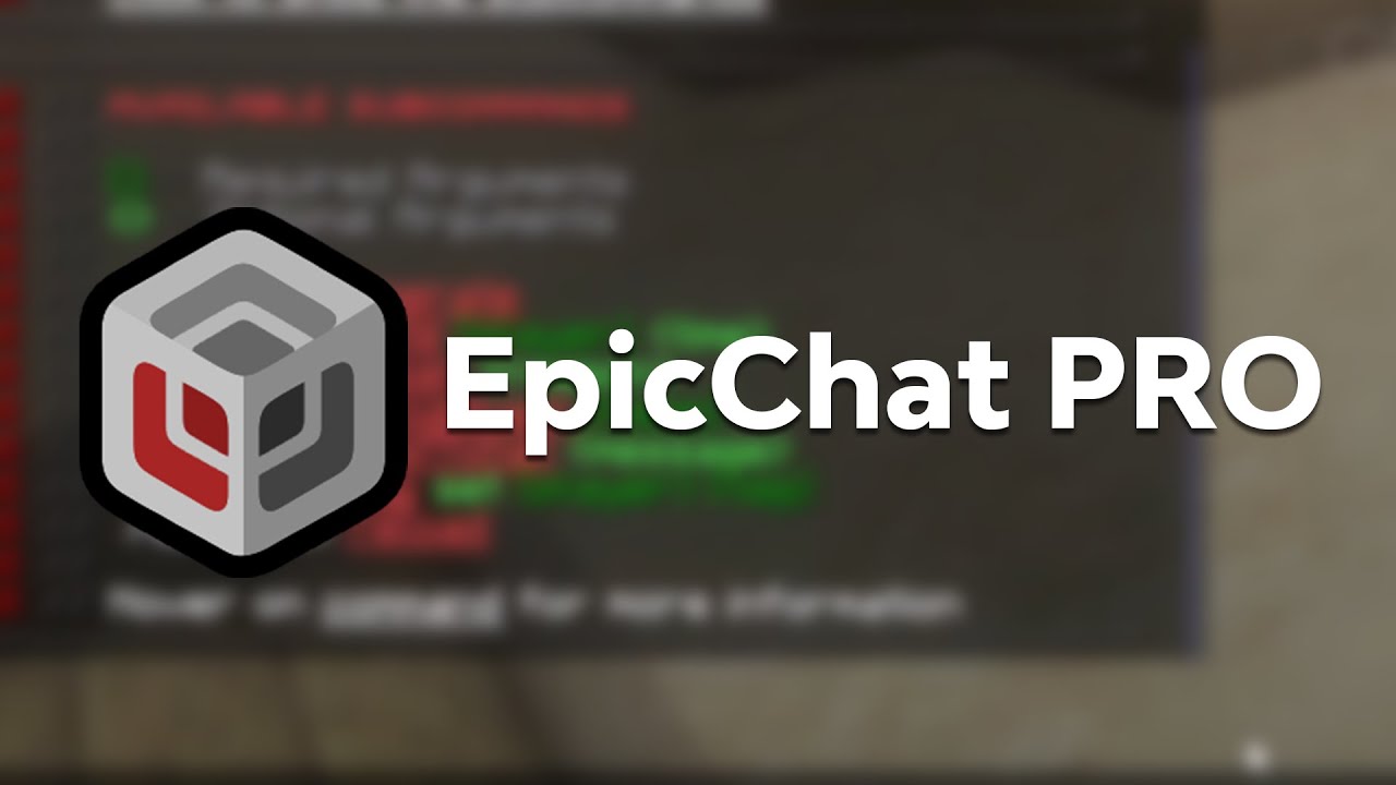 🌈Minecraft Plugin Trailer | EpicChatPRO🔥 [PAID]