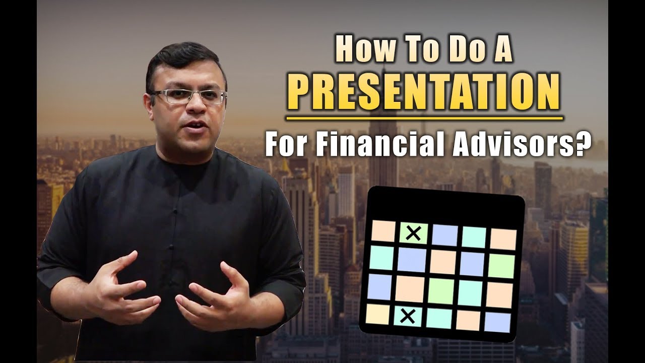 How To Do A Presentation For Financial Advisor | The Presentation Matrix | Dr Sanjay Tolani