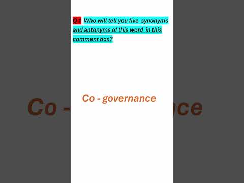 π€ Team Up or Go Solo? The Ultimate Co-Governance Challenge! π