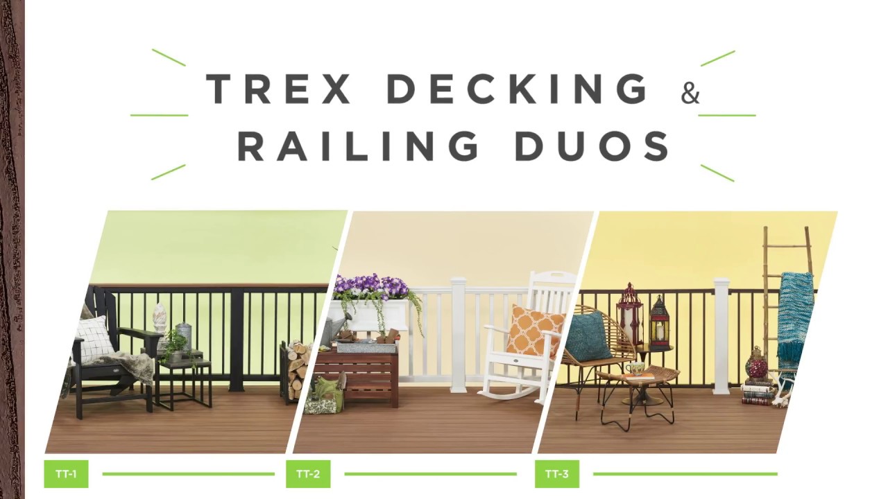 Trex Duos - Easy Decking & Railing Combinations