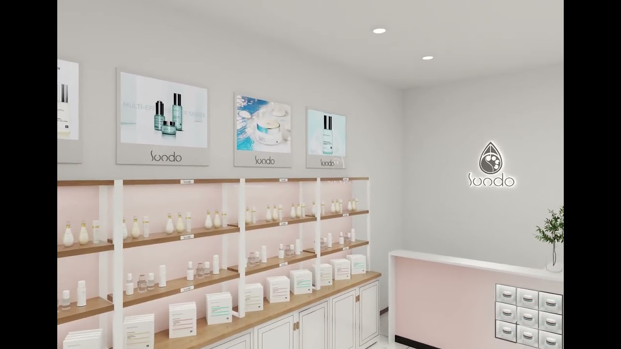 Beauty perfume store design - Provide One-Stop Customized Services!