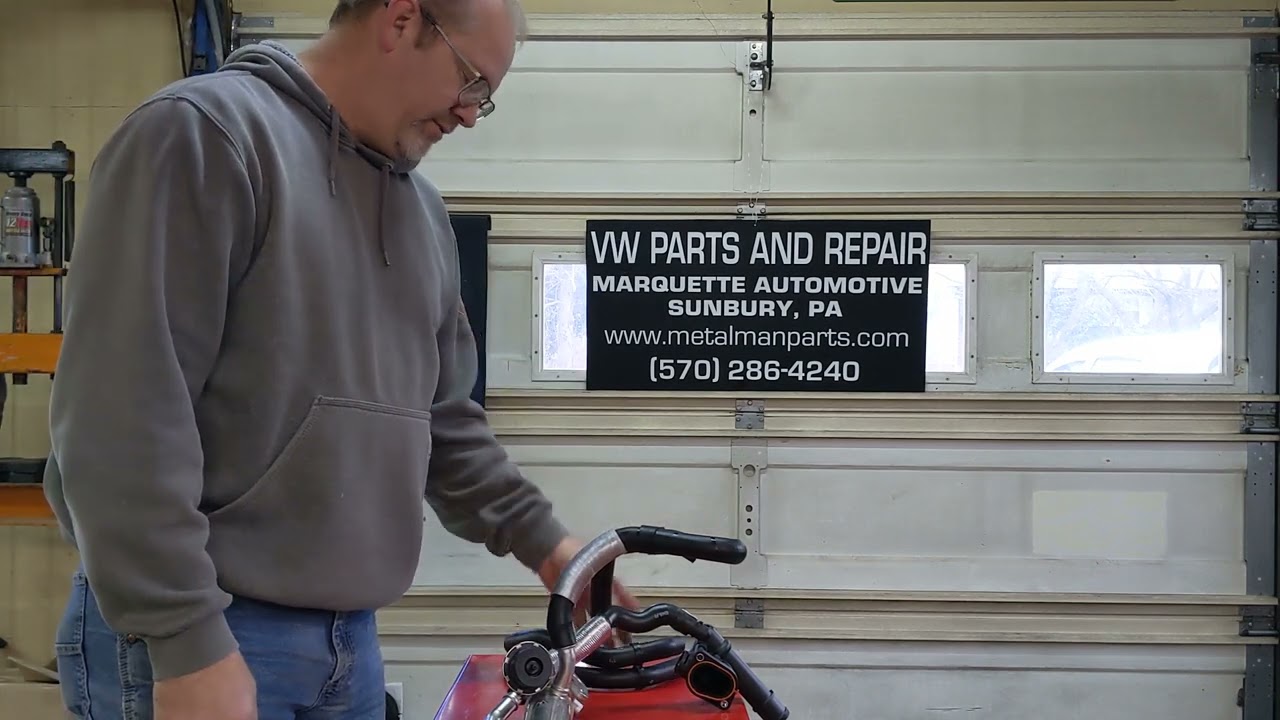 2005.5 - 2006 VW Jetta TDI EGR cooler and Associated Hoses, How They Fail