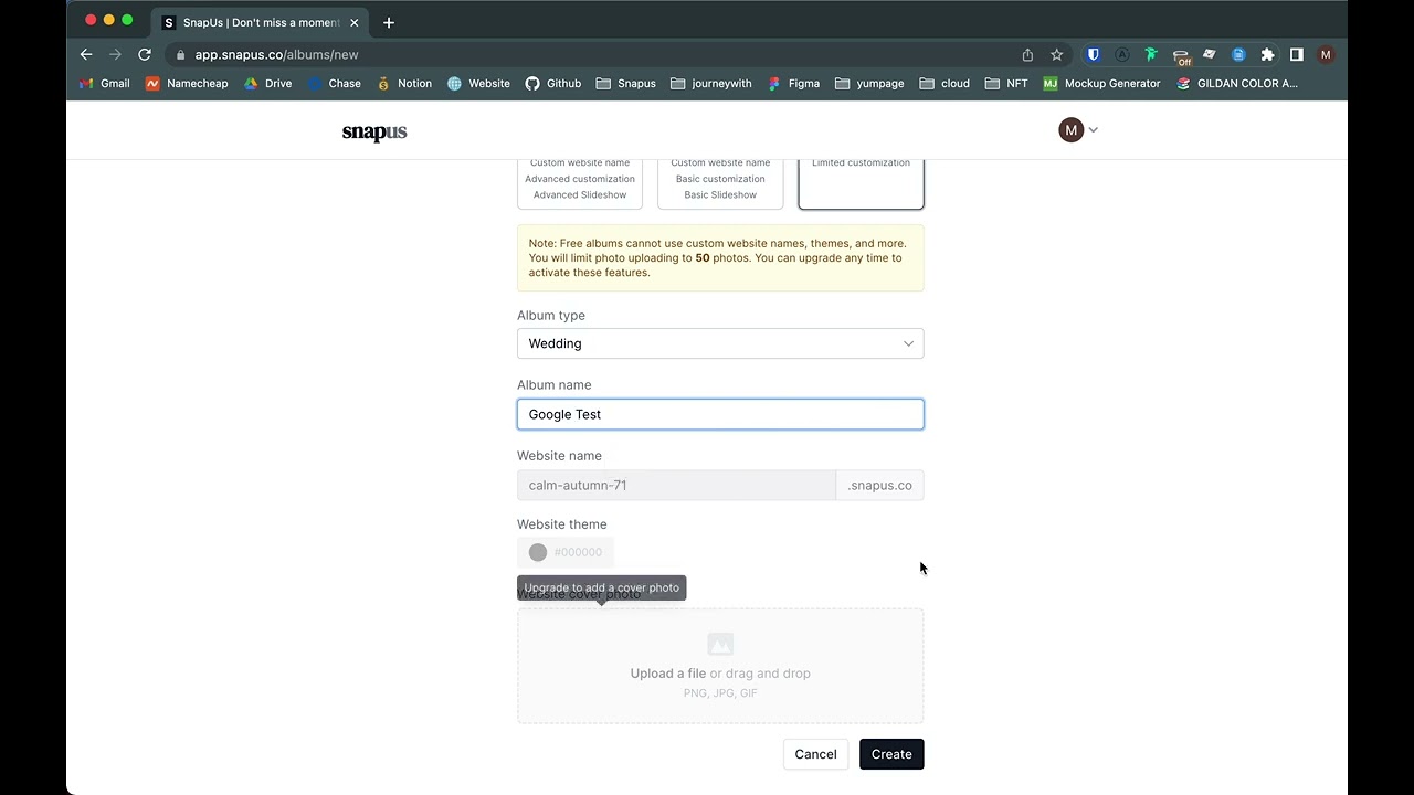 Snapus Google Auth Demo