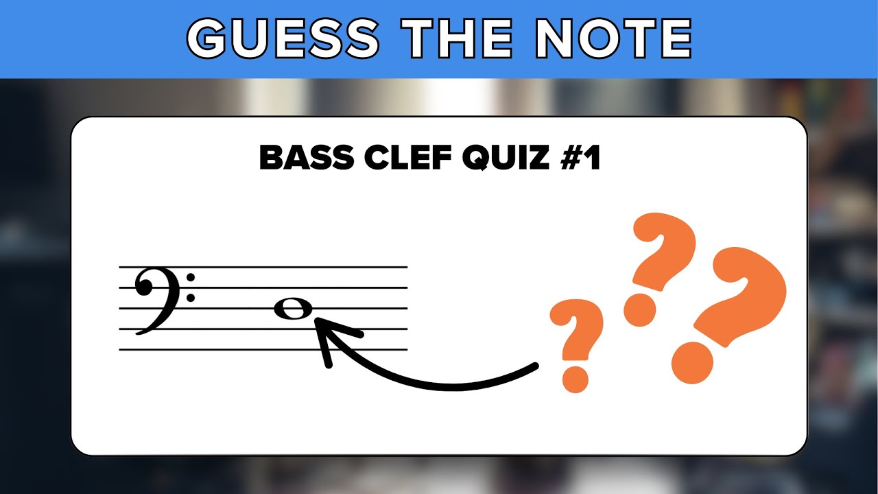 Bass Clef Notes Quiz #1 | Test Your Knowledge!