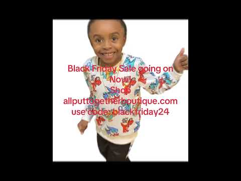 Black Friday Sale going on Now! #blackfriday #demure #sale #kids #kidsfashion
