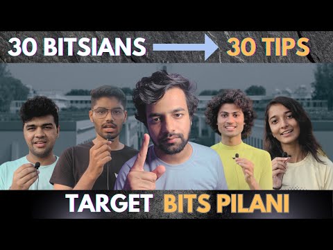 30 BITSAT Tips in 5 Mins | BITSAT 2024