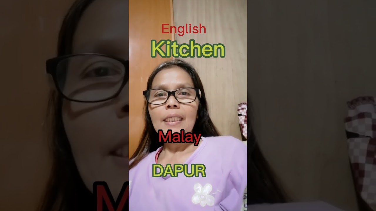 English to Malay translation