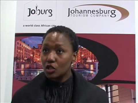 Lindiwe Mahlangu, Johannesburg Tourism Company at WTM 2008