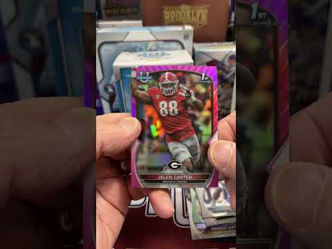 🏈 2022 Bowman Chrome University 👀 for Top Draft Picks in the 2023 NFL Draft