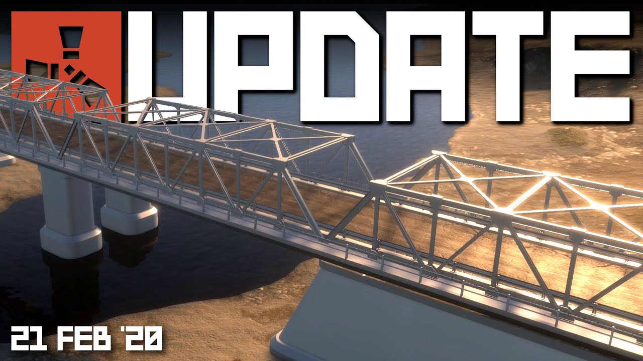 New BRIDGES and sea level changes | Rust update 21st February 2020
