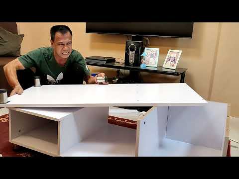 How to Assemble Center Table without Manual from Shopee