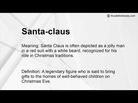 Santa-claus Meaning