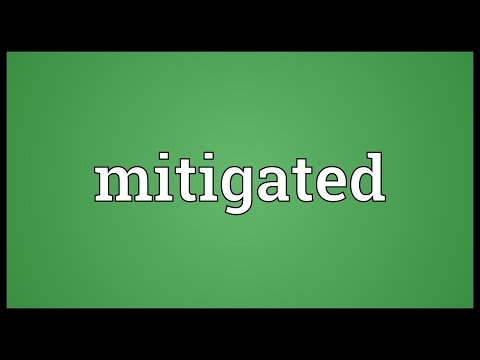 Mitigated Meaning
