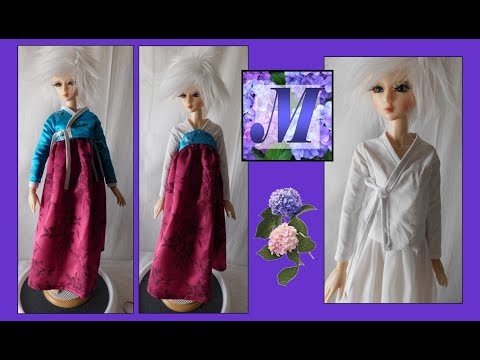 A Hanbok Pattern Set for the BJD SD Ladies – missy's imaginings