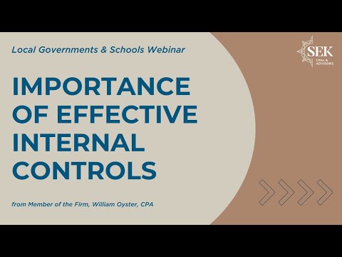 Importance of Effective Internal Controls