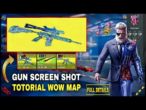 How To Click Gun Screenshot Wow Map | Wow MapTotorial | FULL DETAILS Gun Screenshot Wow Map | PUBGM