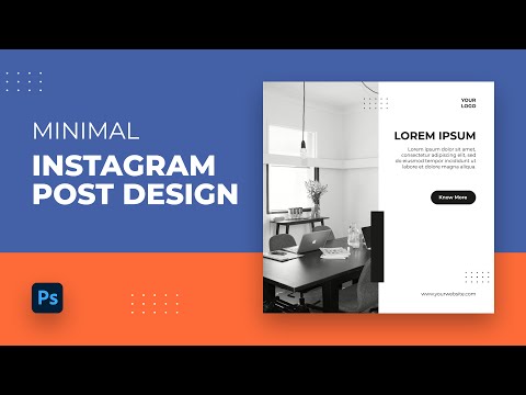 Minimal Instagram Post Design | Photoshop