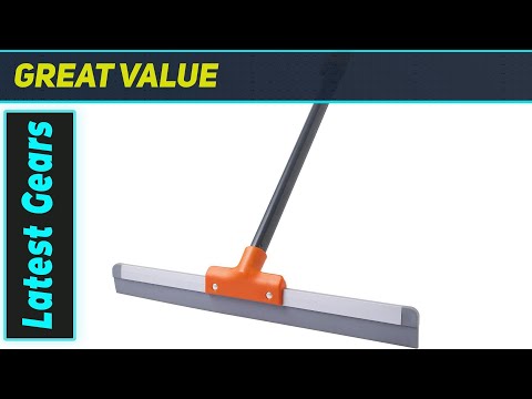 Unboxing and Testing: Rubber Floor Squeegee