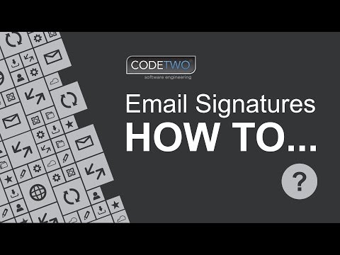 How to set up a global email signature in Office 365