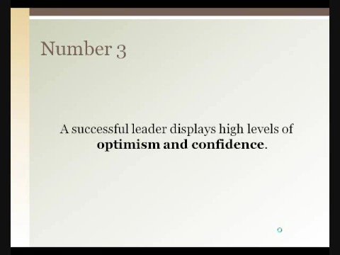 Top 10 Characteristics of a Leader