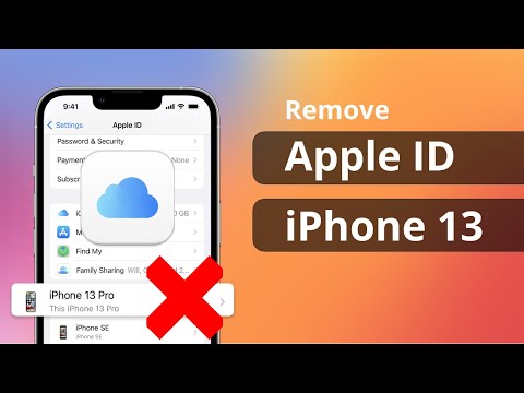 [2 Ways] How to Remove Apple ID from iPhone 13 without Password | iOS 16