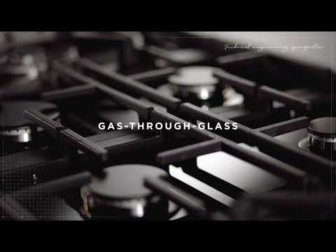 Stoves Gas-Thru-Glass hob