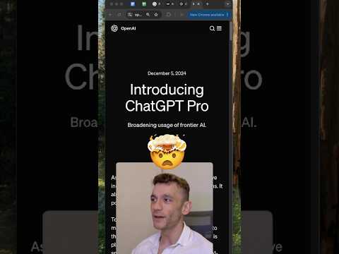 NEW OpenAI ChatGPT Pro is Absolutely INSANE ????