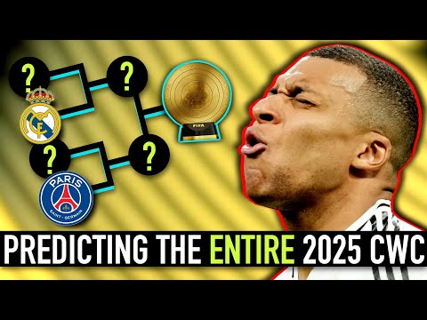 Predicting the ENTIRE 2025 Club World Cup: and the winner is…