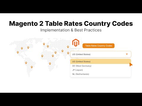 Magento 2 Table Rates Country Codes: Implementation & Best Practices