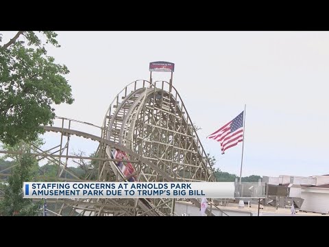 Staffing Concerns At Arnolds Park Amusement Park Due To Trump's Big Bill
