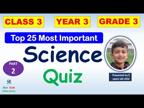 Science question and answer for class 3 [Science quiz CBSE 2023]|science quiz for grade 3
