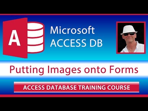 Adding Images onto Screen Forms Tutorial for Microsoft Access 2019 and 2016