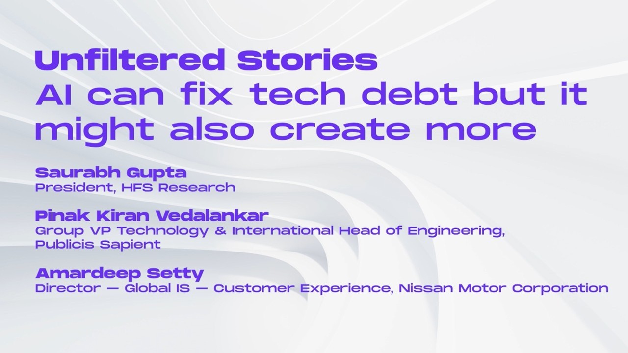 Unfiltered Stories | AI can fix tech debt but it might also create more