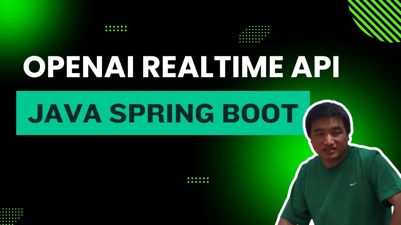 Integrating OpenAI realtime API with Java Spring Boot - Demo code available on Github