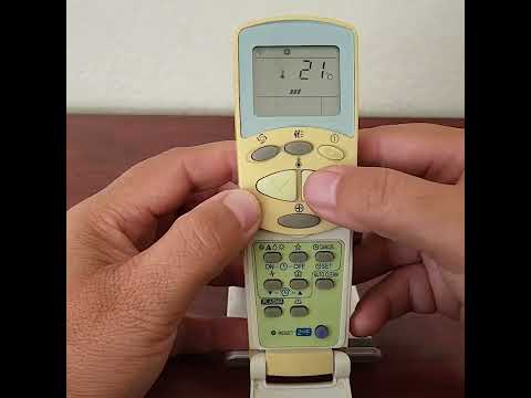 A step-by-step guide to operating an LG Artcool air conditioning remote controller