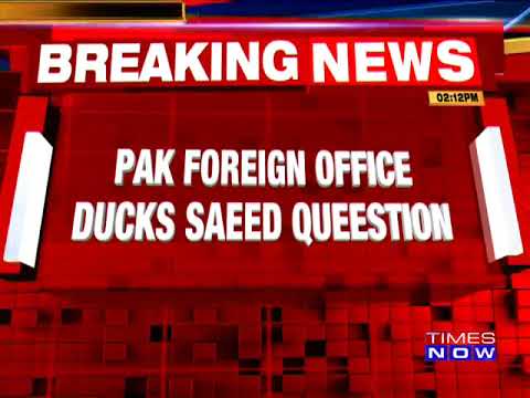 India Slams Islamabad Over Move To Free Global Terrorist Hafiz Saeed