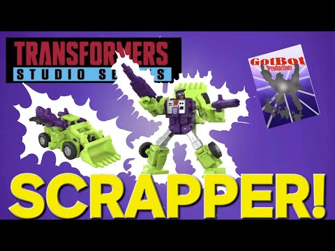 Transformers Studio Series 86 Scrapper - GotBot true Review NUMBER 1281