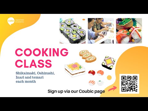 Cooking Class - Coto Japanese Academy monthly event