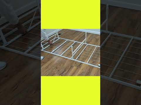 ZINUS SmartBase Bed Frame VS Amazon Basics Foldable Bed Frame #Shorts