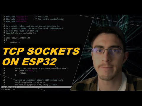 TCP Client on ESP32 with ESP-IDF programmed in C: Step-by-Step Tutorial
