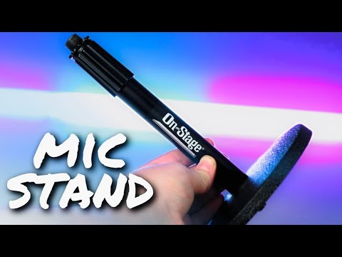 Watch Before You Buy! On Stage DS7200B Adjustable Desktop Mic Stand Review