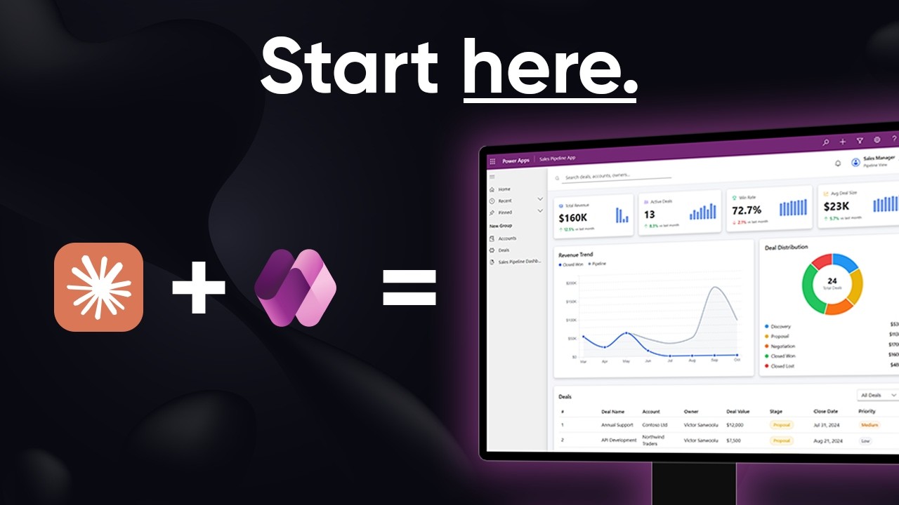 Beginner's Guide to using AI to build modern Power Apps