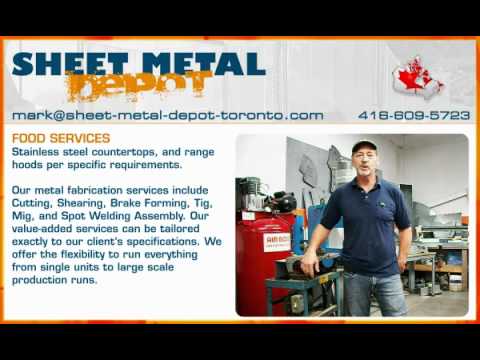Sheet-metal-depot-toronto.com | Food Industry Services, Stainless steel countertops