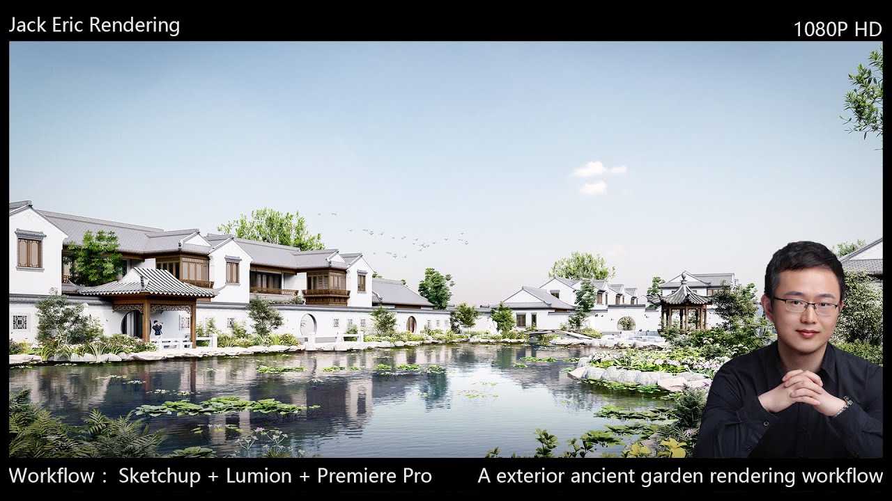 Lumion 9 Rendering Exterior Tutorial #15 Ancient building render workflow