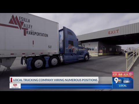 El Paso, Las Cruces Trucking company in need of hundreds of drivers and other positions
